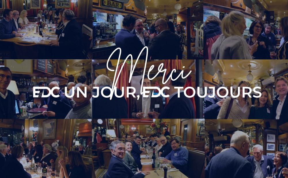 Retour en images sur le diner Inter-promo "EDC un jour EDC toujours"